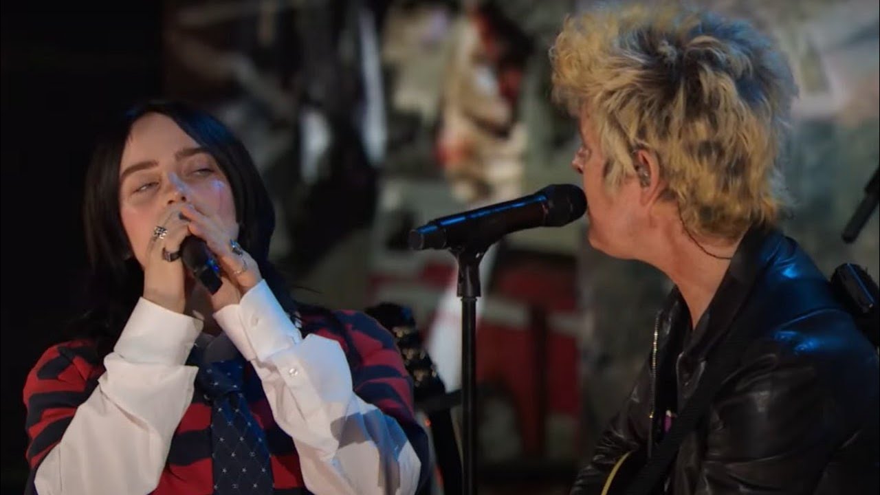 Last Night On Earth - Green Day ft. Billie Eilish (Fire Aid Live) - YouTube