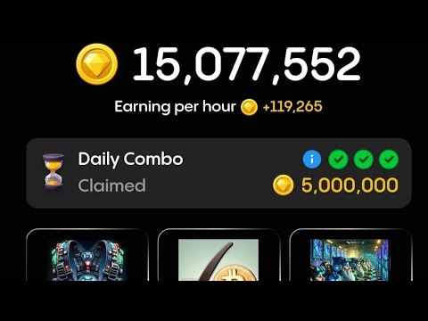 HOW TO GET YOUR GEM DAILY COMBO/.link to gem in comment - YouTube