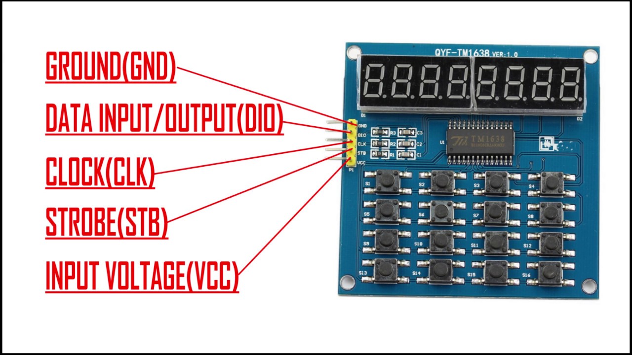 Tm1638 datasheet