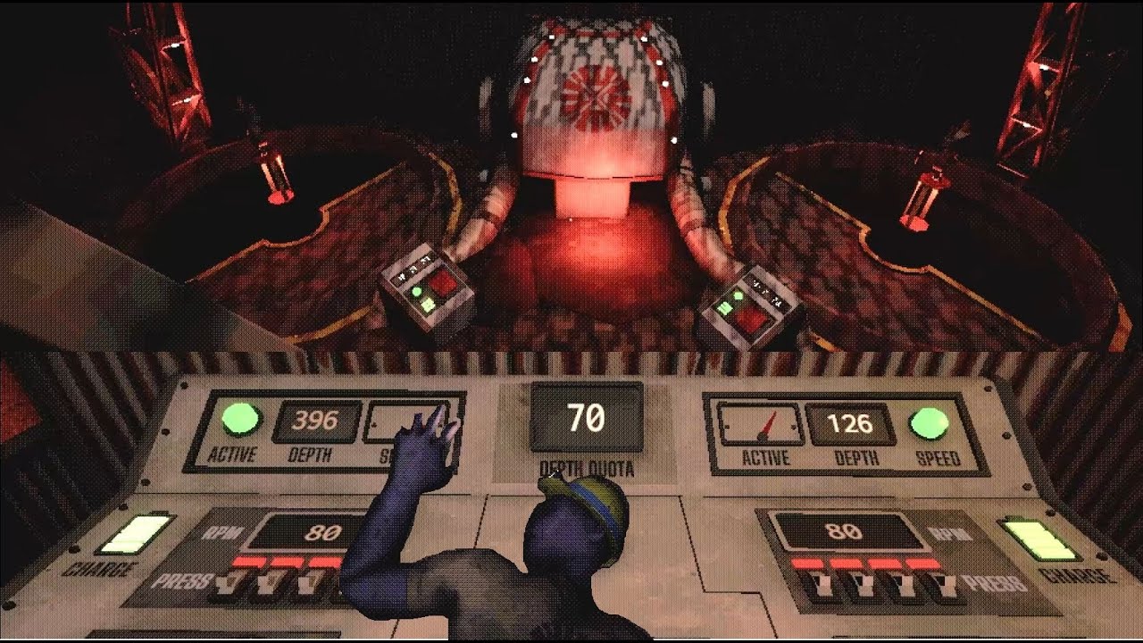 Scary horror game where you drill forever - Descending - YouTube