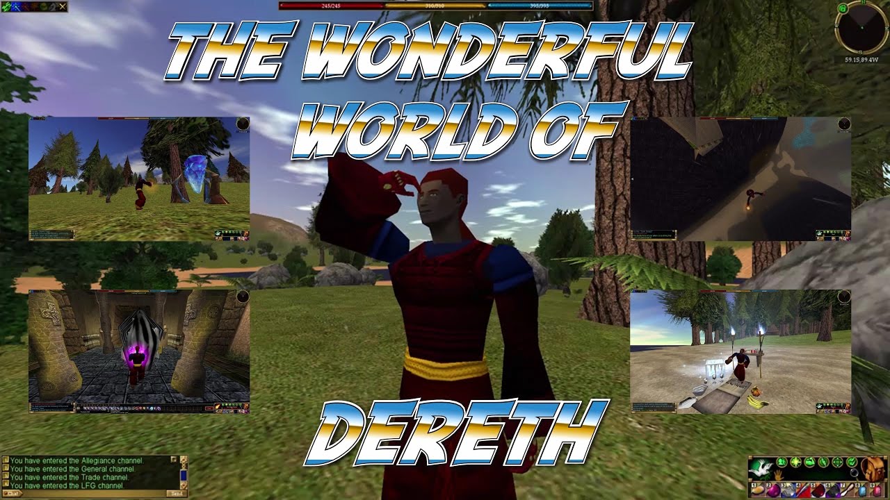 Asheron's Last Call - The Wonderfull World of Dereth - YouTube