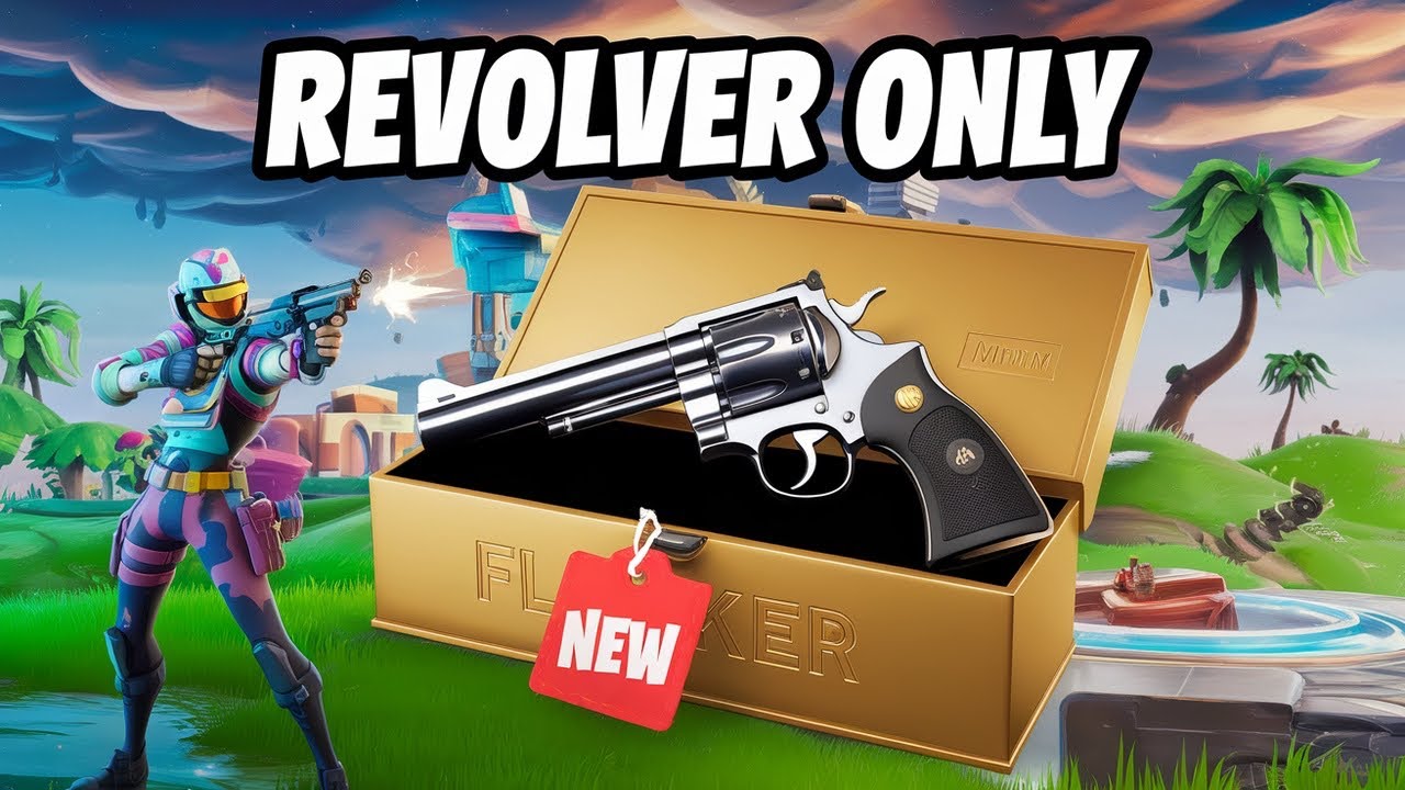 Revolver in Fortnite OG Is too OP! - YouTube