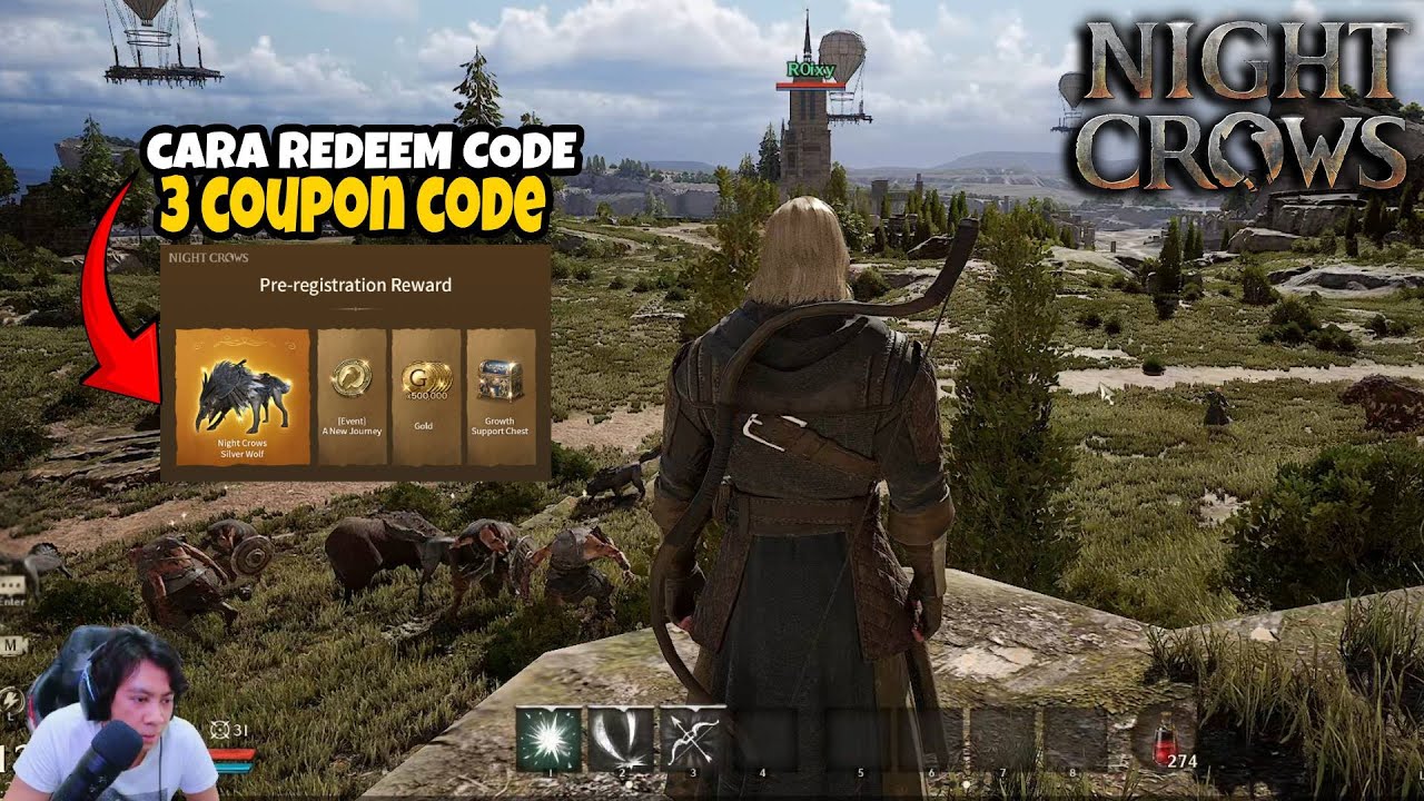 Mantap Bansosnya Cara Menukarkan 3 Redeem Code | Night Crows Ditusiofficial - YouTube