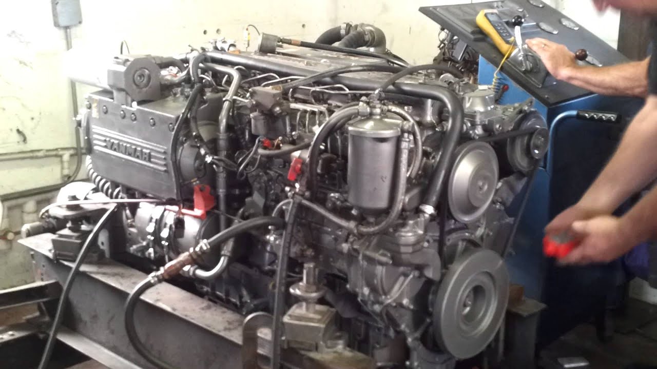 Marine Pro FWC Yanmar 6LYA-UTE Overhaul - YouTube