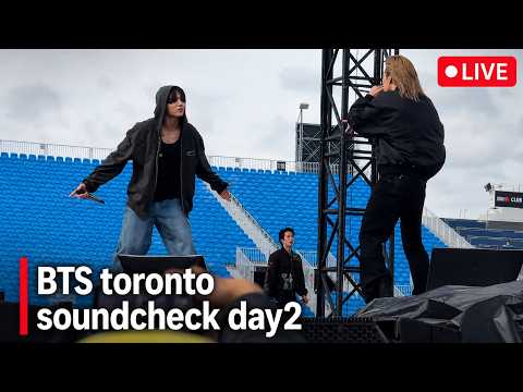 Full fancam! BTS soundcheck in Toronto Jungkook and Jimin deliver a satisfying performance on Day 2