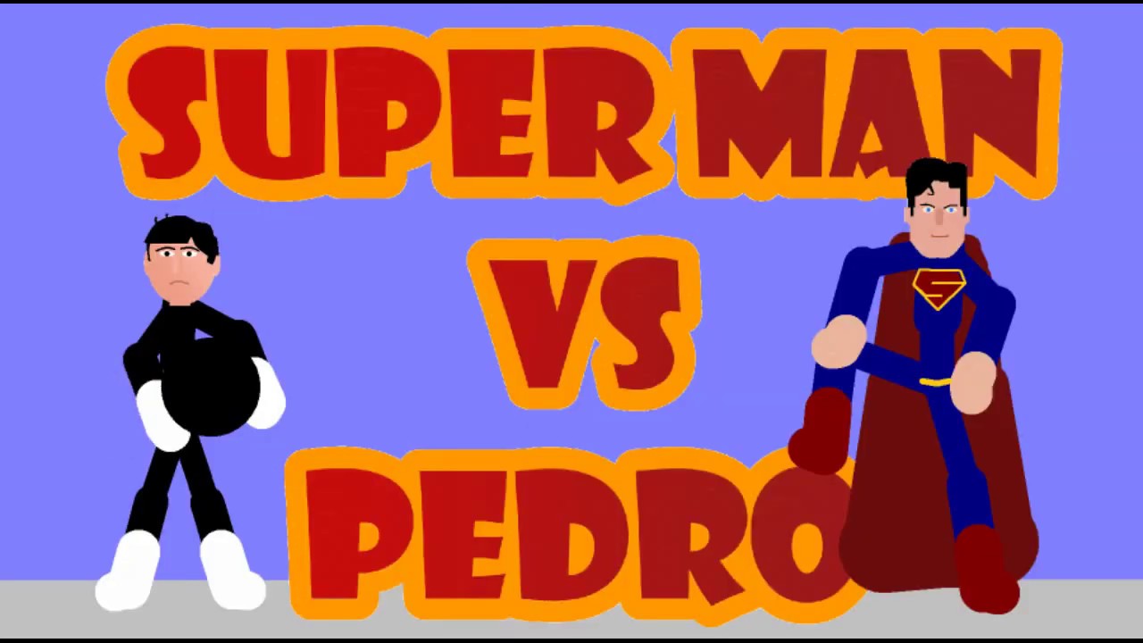 Superman vs Pedro | Stick Fight | Animation #0003 - YouTube