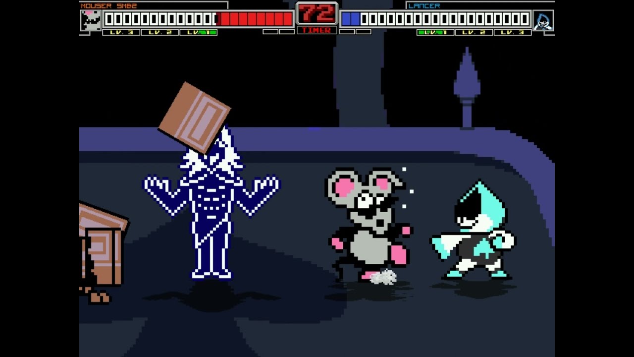 MUGEN: Mouser Vs Lancer - YouTube