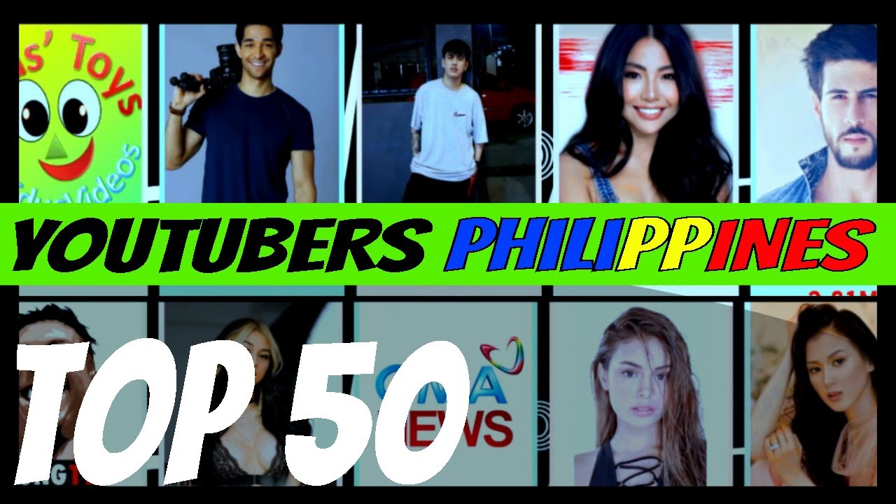 TOP YOUTUBERS in the Philippines! (AUGUST 2020) ALL Categories - YouTube