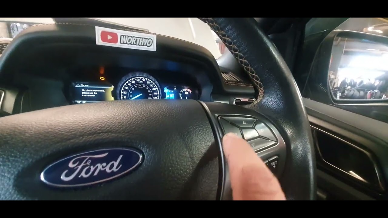 New Ford Ranger Service Reset - YouTube