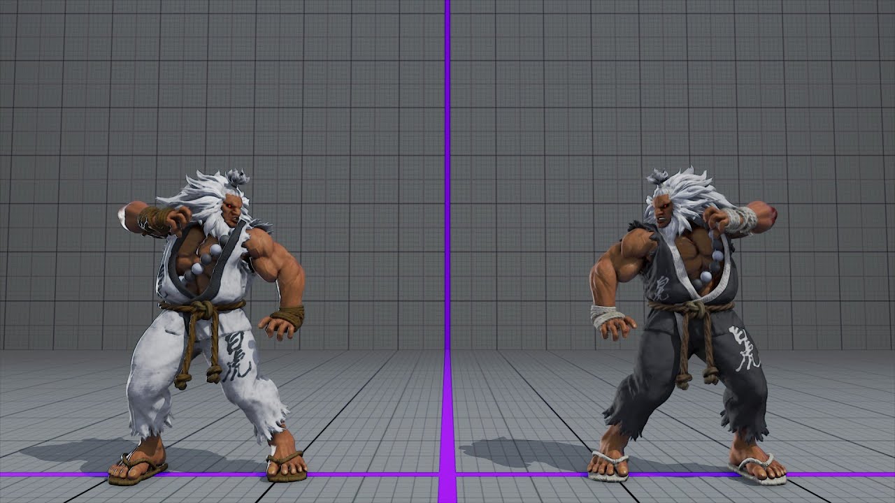 STREET FIGHTER V - MODS - AKUMA *BYAKKO DEF. COLORS ALT. EYES* (PC ONLY ...