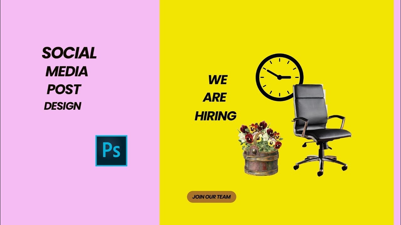 New Social media post design by graphic designer| We are hiring | adobe ...
