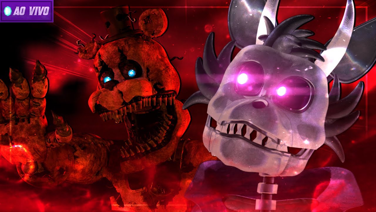 FNAF 4: Os Animatronics NÃO ME DEIXÃO DORMI!! - {Vtuber} - YouTube