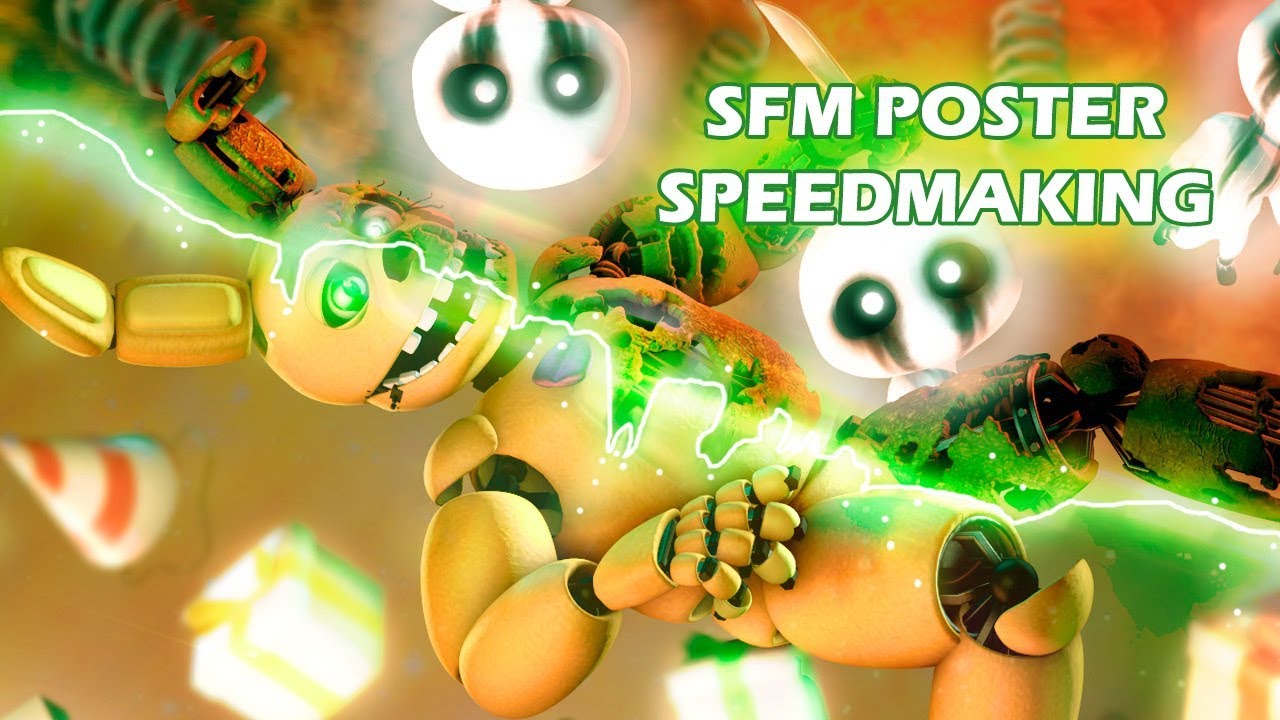 [FNAF SFM][POSTER] SpringBon... SpringTrap! | Speedmaking - YouTube