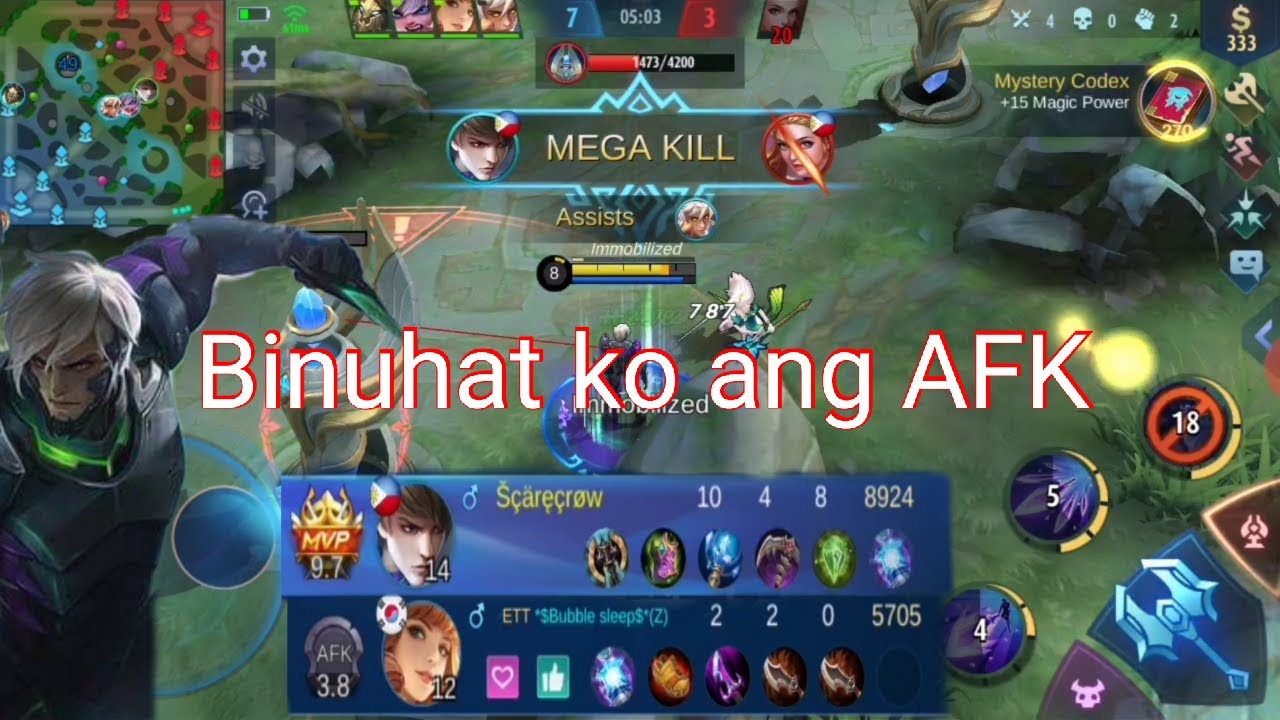 Gusion gameplay 🔥 instant victory!!! |MLBB - YouTube