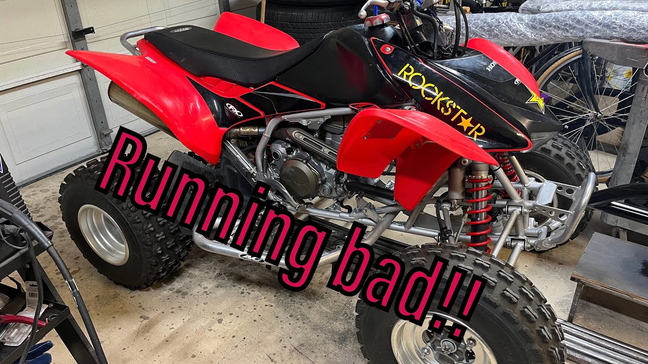 400EX Cleaning of Carb - YouTube