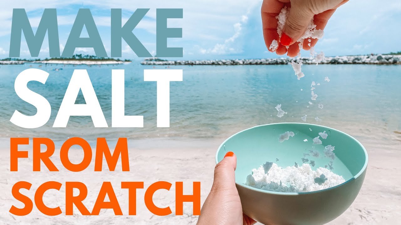Making Salt From Scratch - YouTube