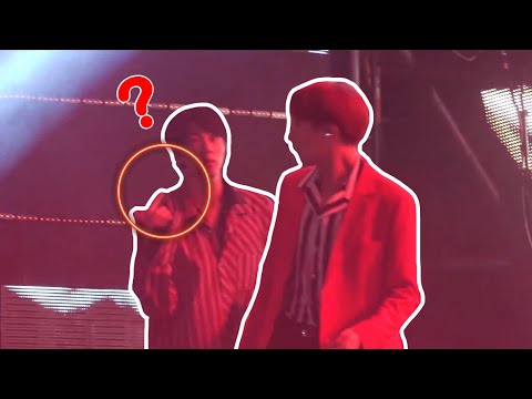 What happens when a mic acts up during performance?
