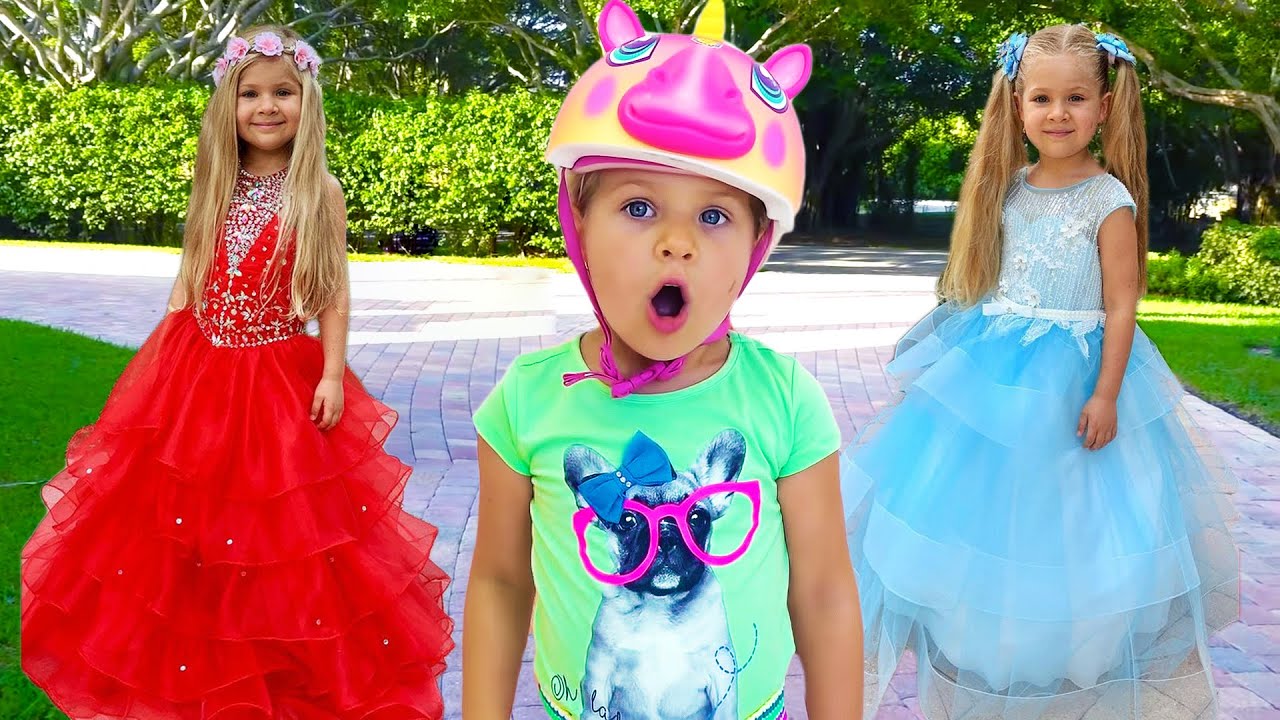 Diana and Roma - a collection of stories about princesses - YouTube