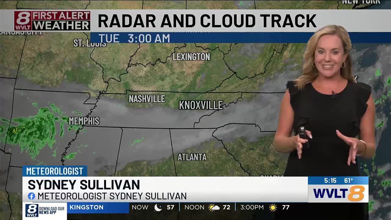 Meteorologist Sydney Sullivan maps out some of the coolest weather we ...