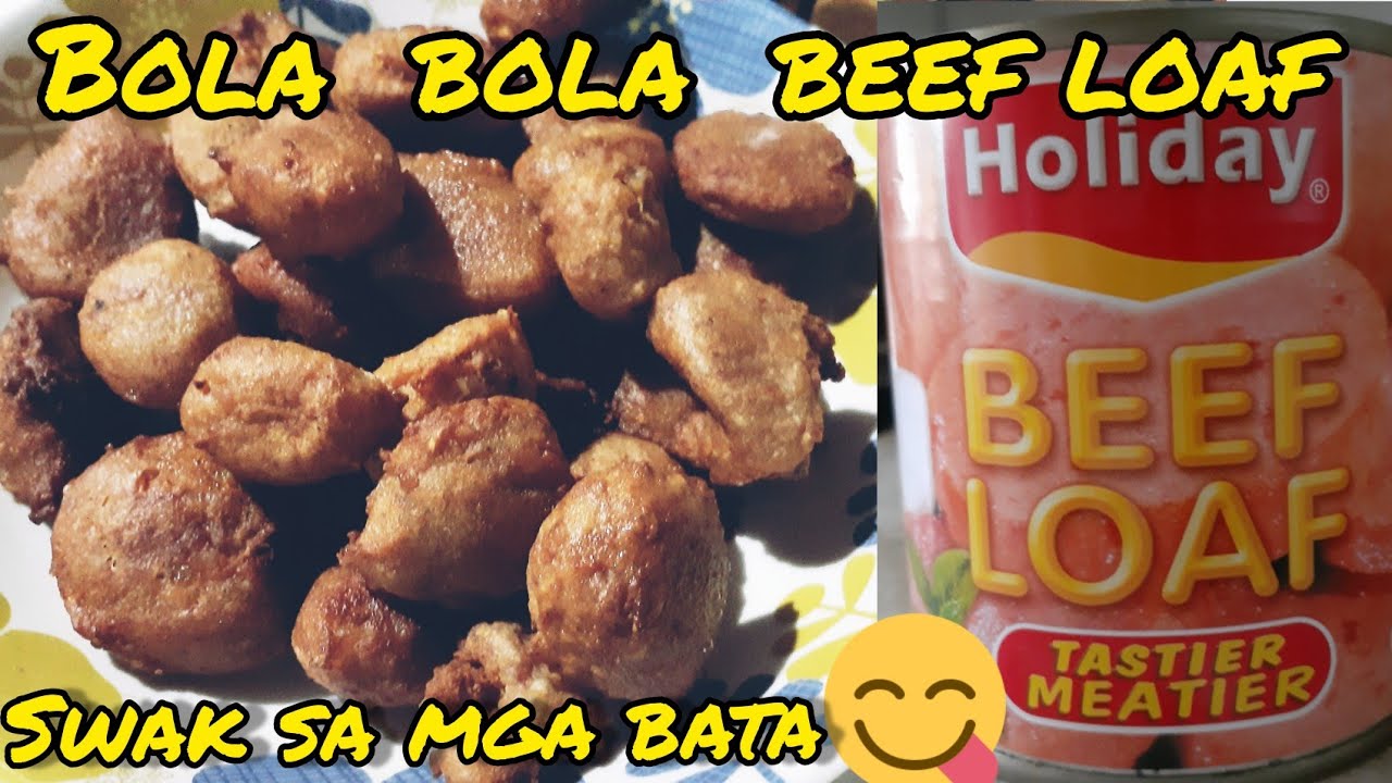 BEEF LOAF BOLA BOLA EASY RECIPE - YouTube