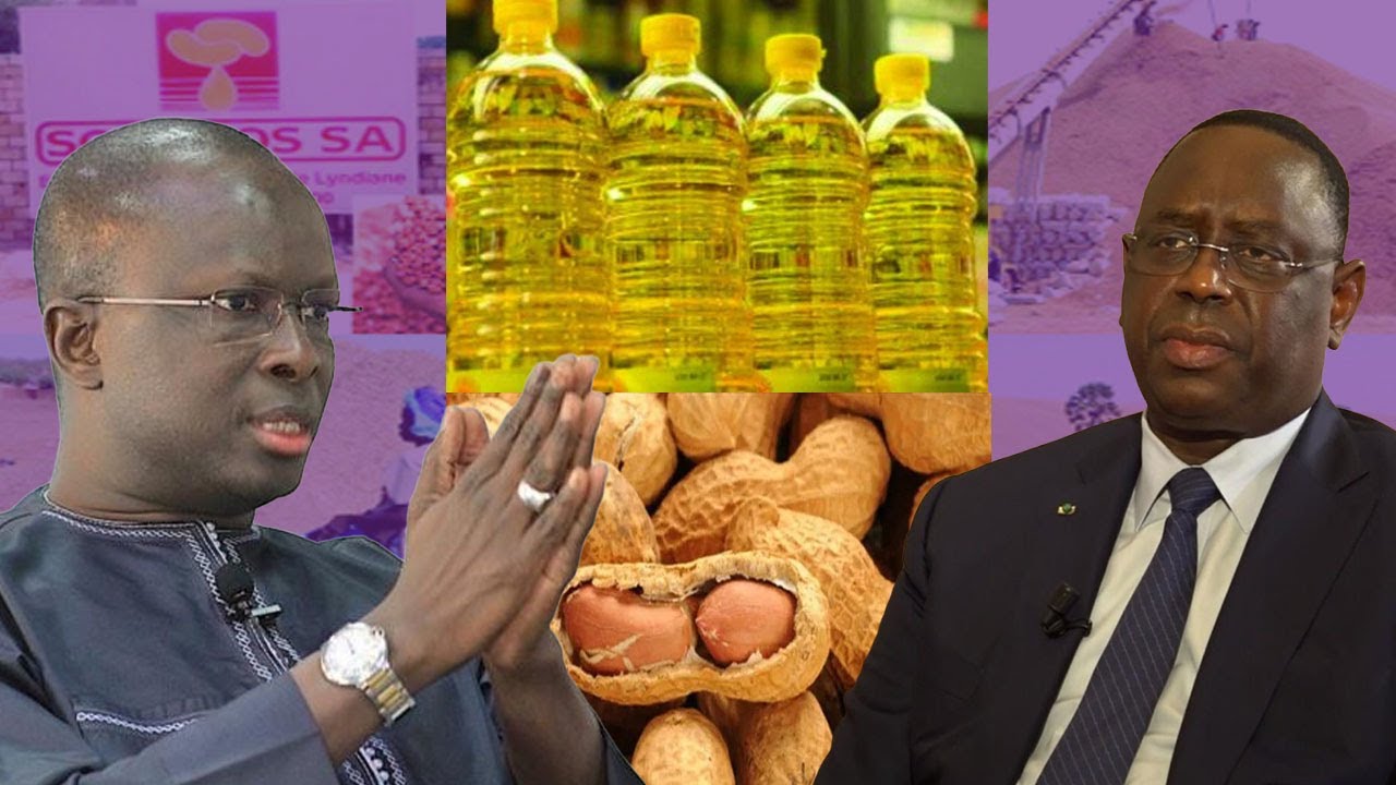 HUILE D'ARACHIDE AU SENEGAL : Alpha DIALLO "Diagne Fada et Macky SALL ...