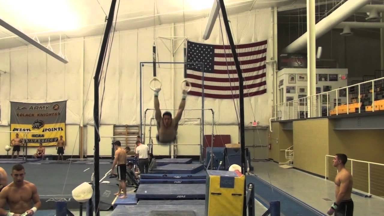 Army Men's Gymnastics - 2014 Preseason Training - YouTube