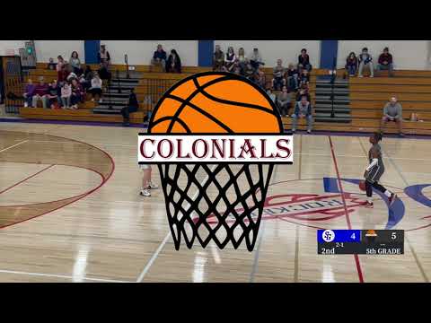 2022-2023 Spring Grove Rockets vs New Oxford/5th grade basketball - YouTube