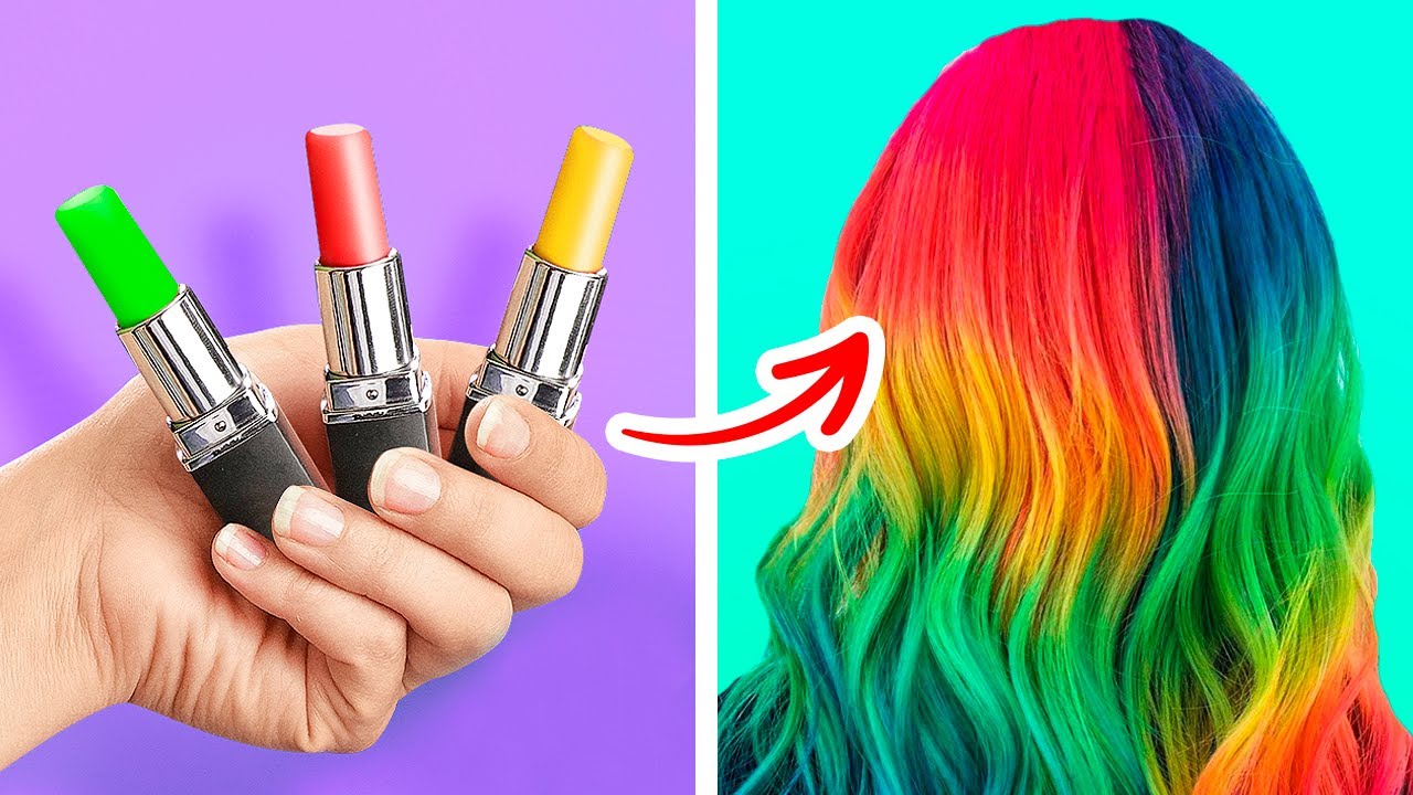 AMAZING HAIR HACKS AND SIMPLE HAIRSTYLES TO SAVE YOUR TIME - YouTube