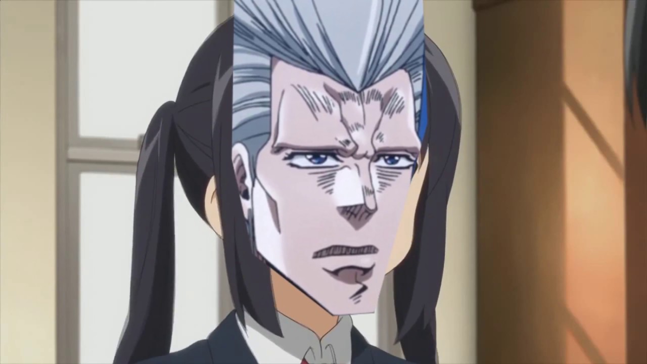 Polnareff Finds Out Avdol Isn't Dead - YouTube