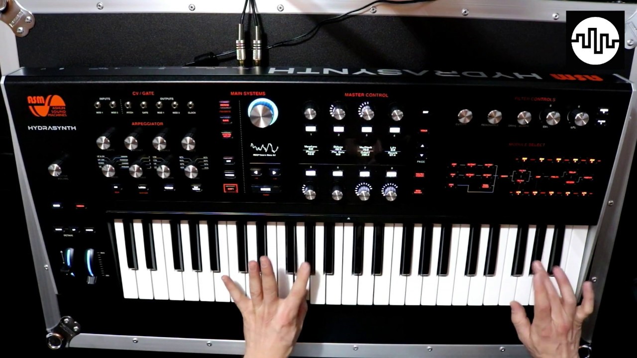ASM Hydrasynth - Swarn Bass patch - YouTube