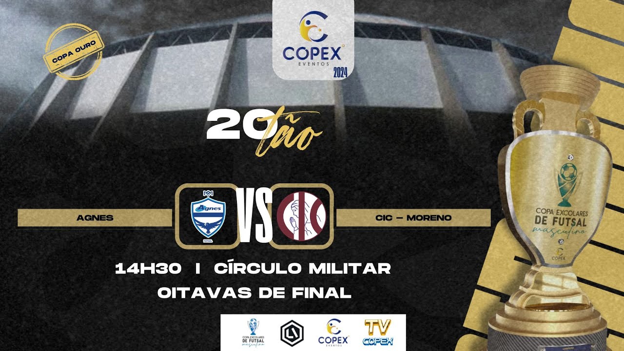 Copa Excolares de Futsal 2024 (COPEX) - Marista x CEFET - 40tão ...