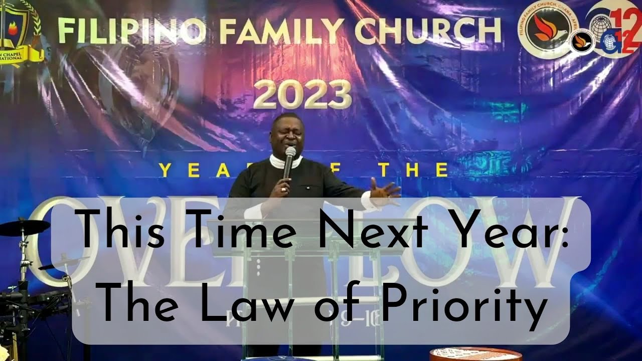 This Time Next Year: Law of Priority - YouTube