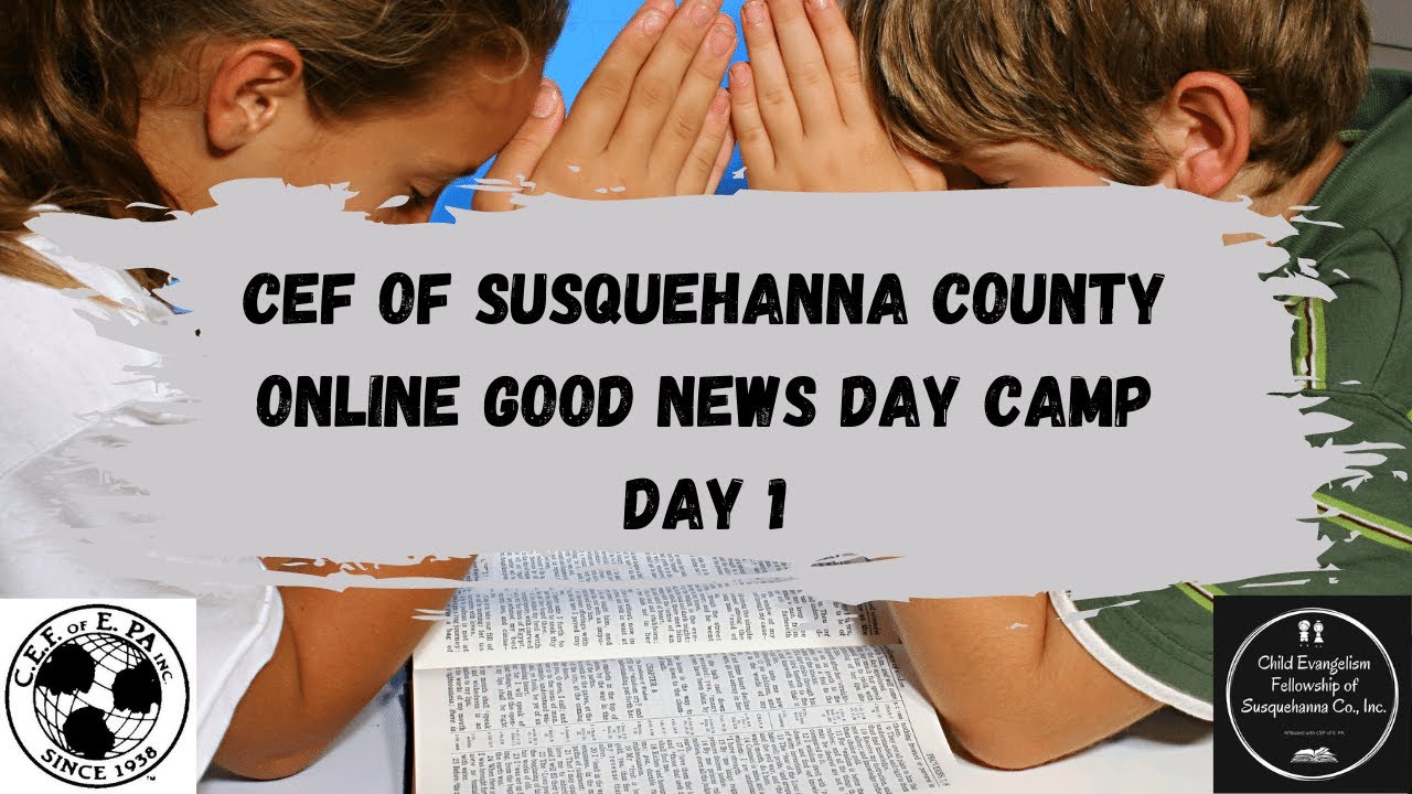 Good News Day Camp 2021 - Day 1 - YouTube