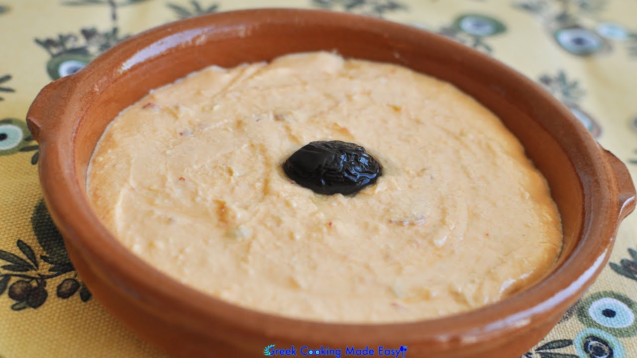 Spicy Feta Cheese and Pepper Dip - Tyrokafteri - Τυροκαυτερή ή Κτυπητή ...
