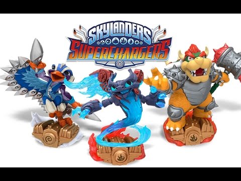 All 40 Main Skylanders and Vehicles in Skylanders: SuperChargers - YouTube