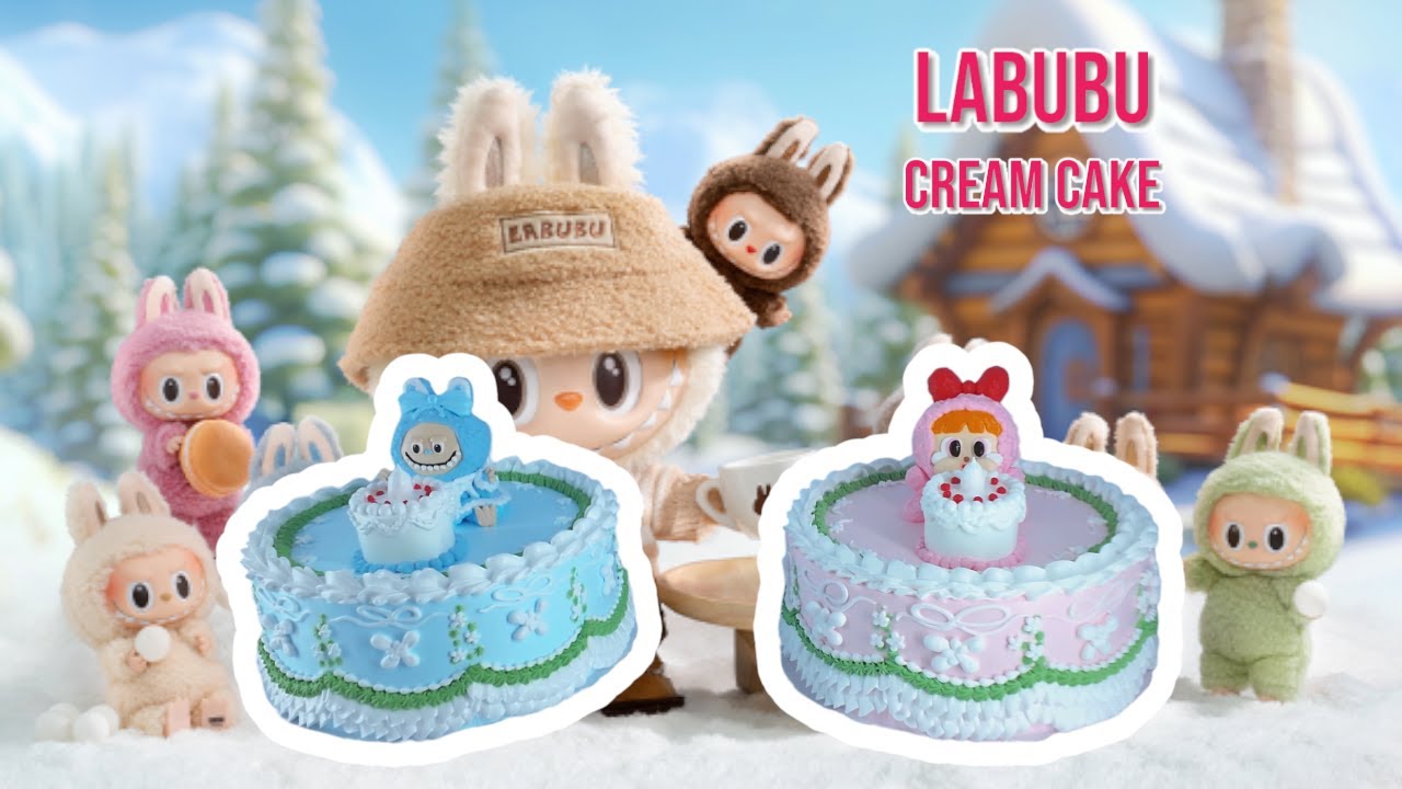 Ep:331 Labubu Cream🎂 So cute🥰 - YouTube