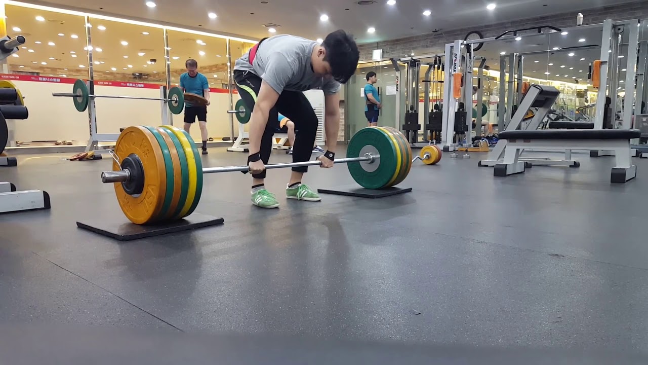 3년전, 75kg 데드 175 (Deadlift 175kg, weight 75kg) - YouTube