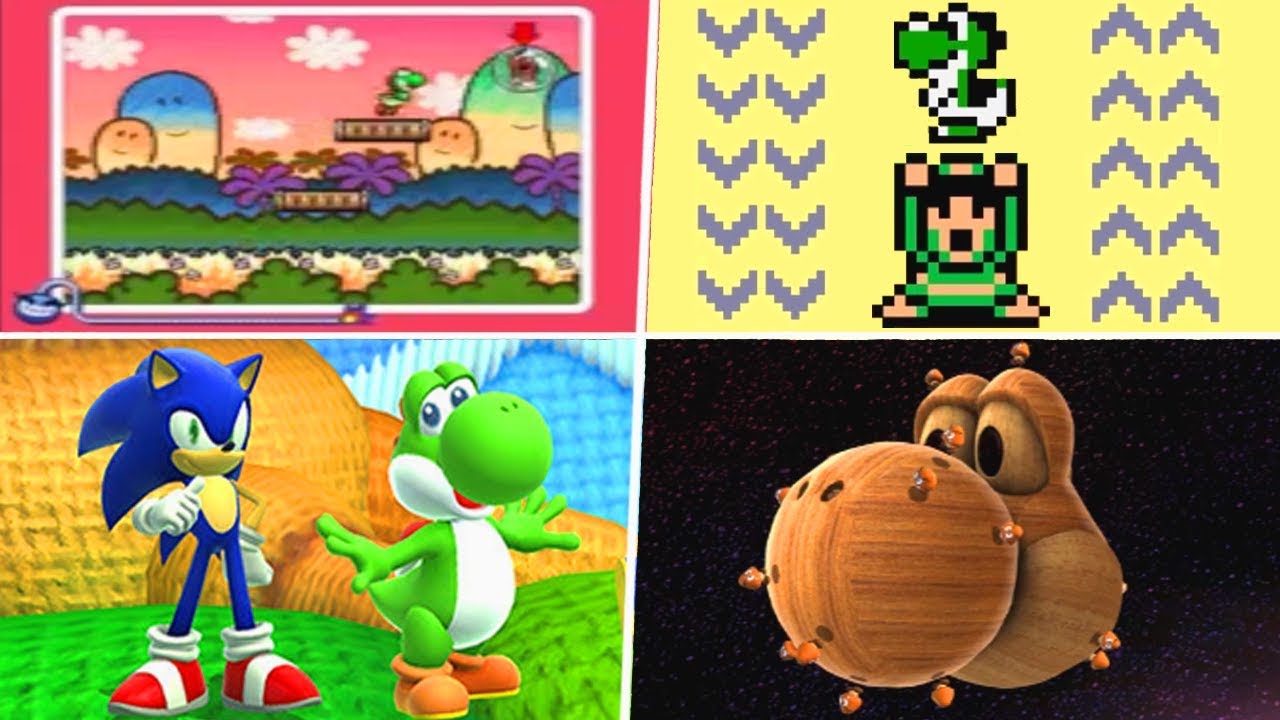 Evolution of Yoshi References in Nintendo Games (1993 - 2019) - YouTube