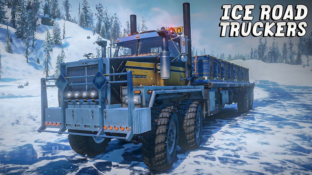 Ice Road Trucking Adventures with the Western Star : SnowRunner - YouTube