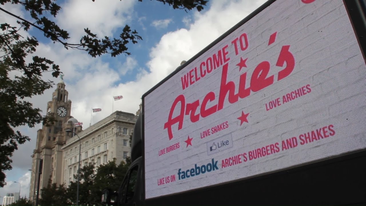 Archies Launch in Liverpool | Monster Displays - YouTube