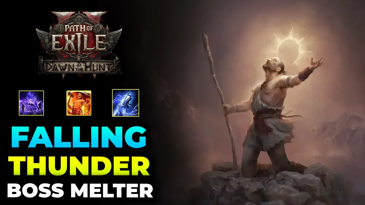 This Build MELTS Bosses - Falling Thunder Path of Exile 2 - YouTube