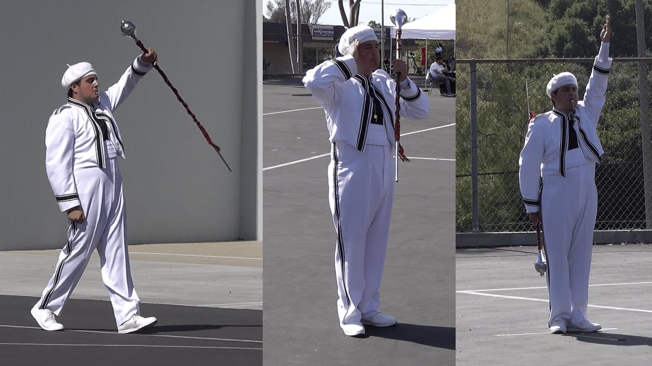 Drum Major Kyle Hagerman - Parade Majors - 2024 Peacocks ADMC Finals ...