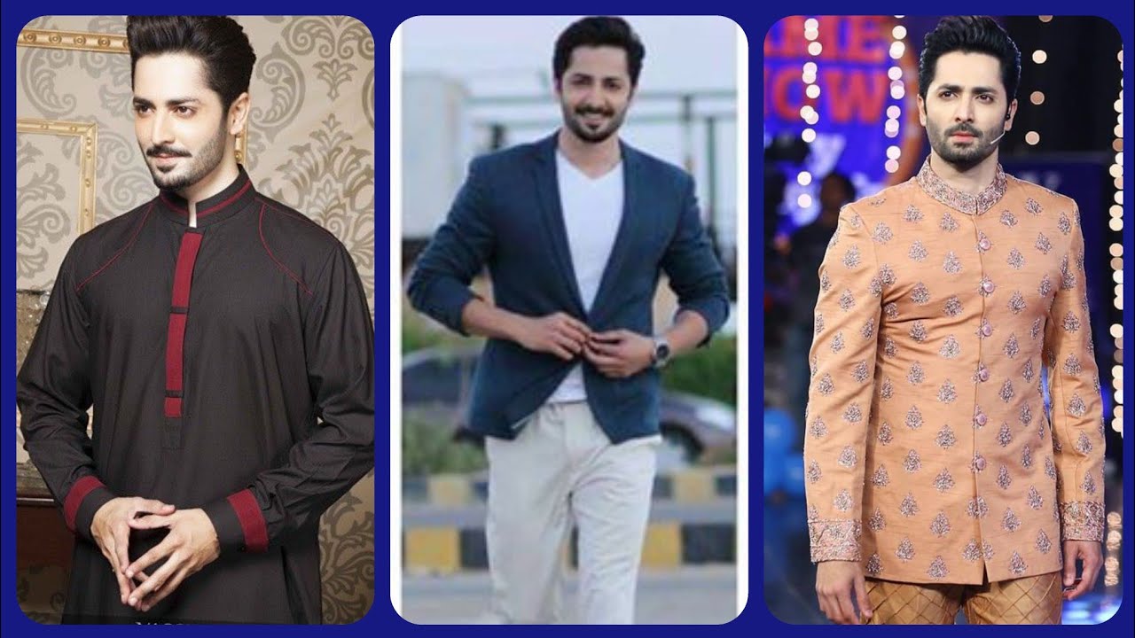 Very beautiful and stylish dressing collection of Danish Temoor New ...