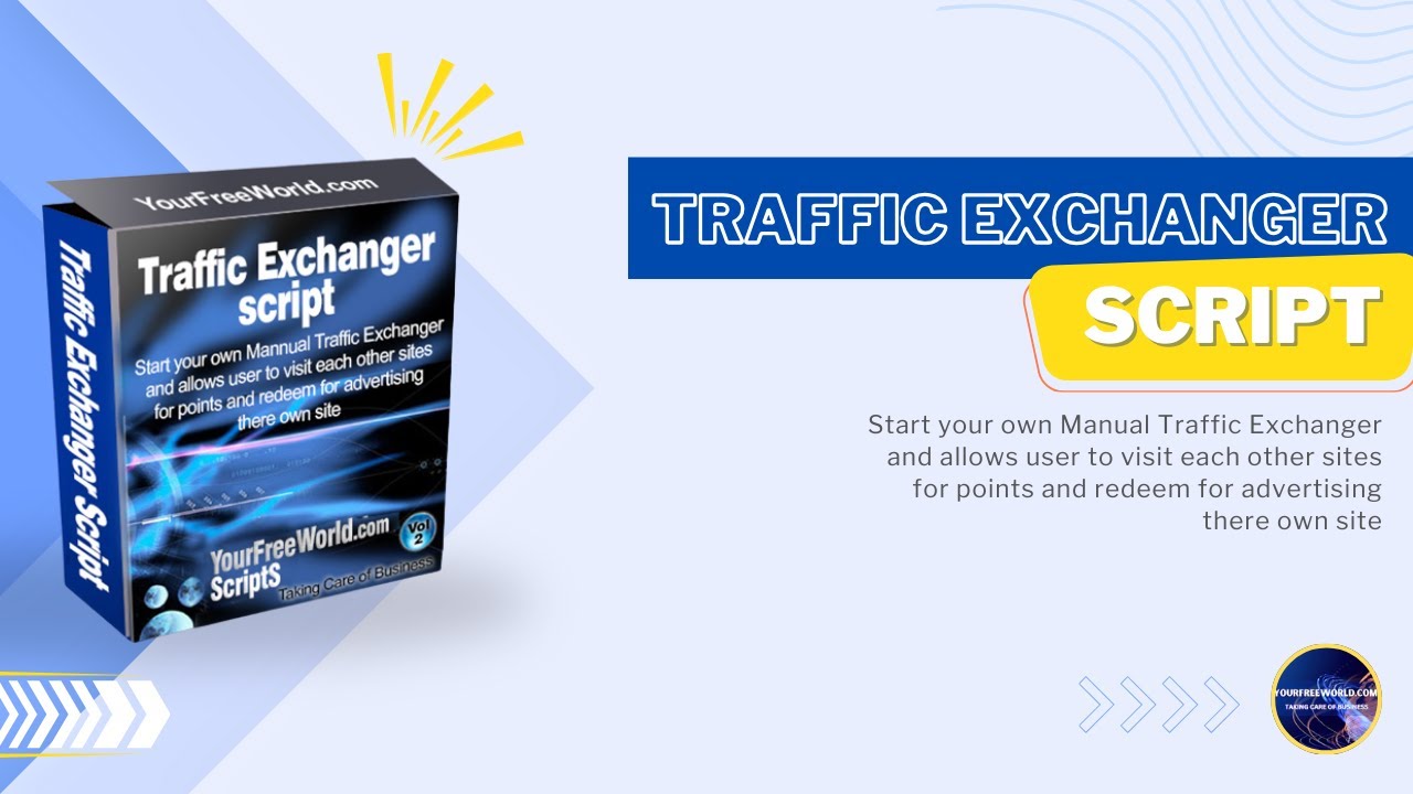 PHP Traffic Exchanger Script Admin area - How to Use - YouTube