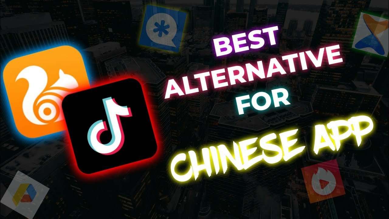 best alternative apps for Chinese apps | boycott china | Chinese apps ...