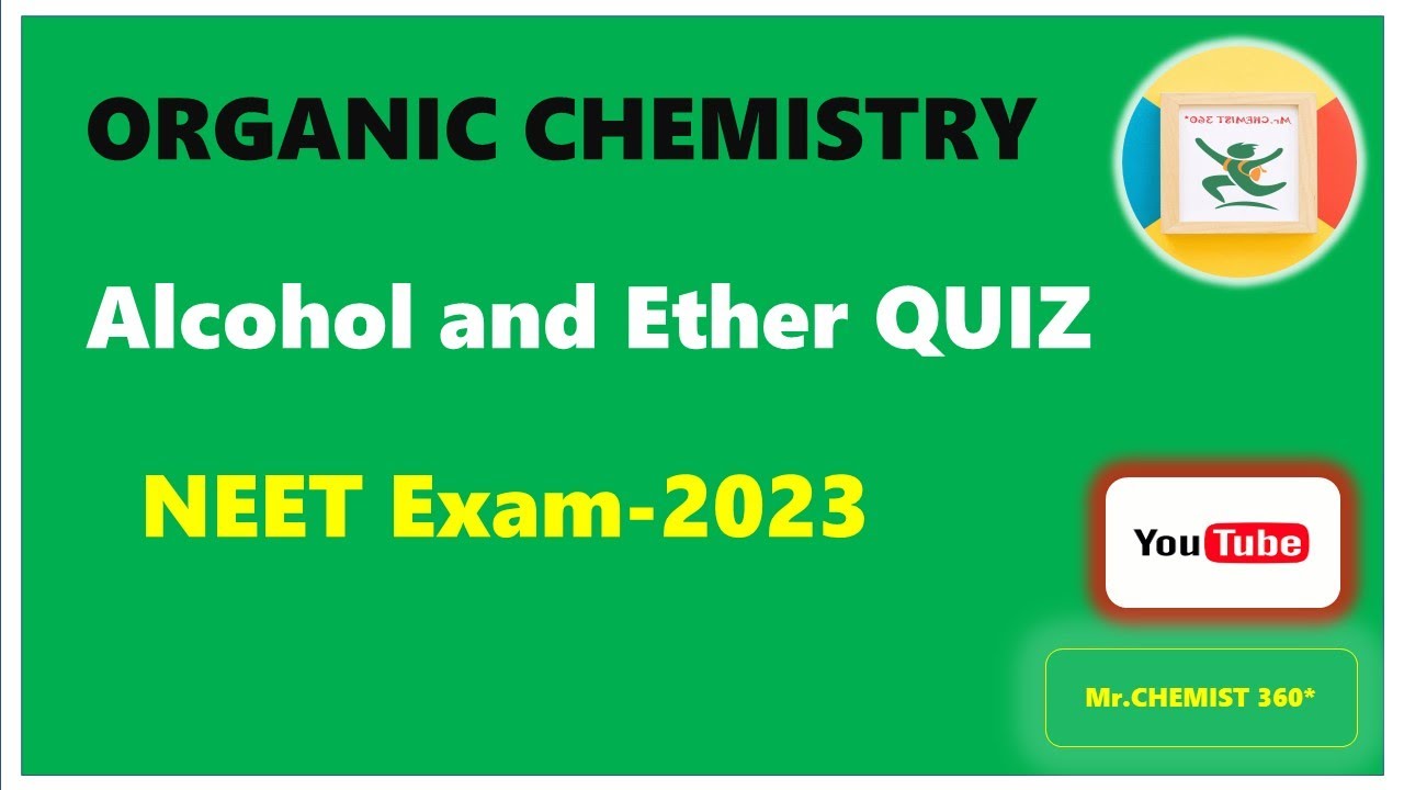 **Alcohol and ether organic chemistry quiz question and answers for ...