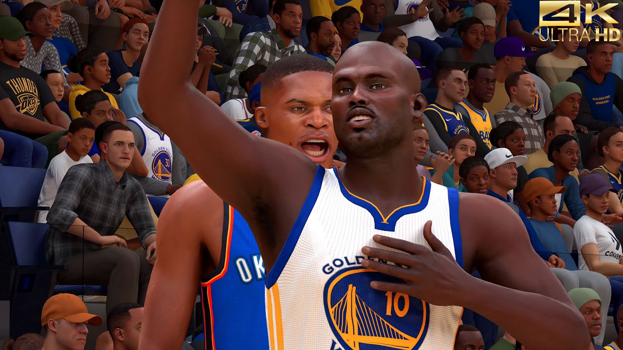 NBA 2K24 (PS5) All-Time Thunder vs. All-Time Warriors (Raining 3s 🌧 🌧 🌧 ...