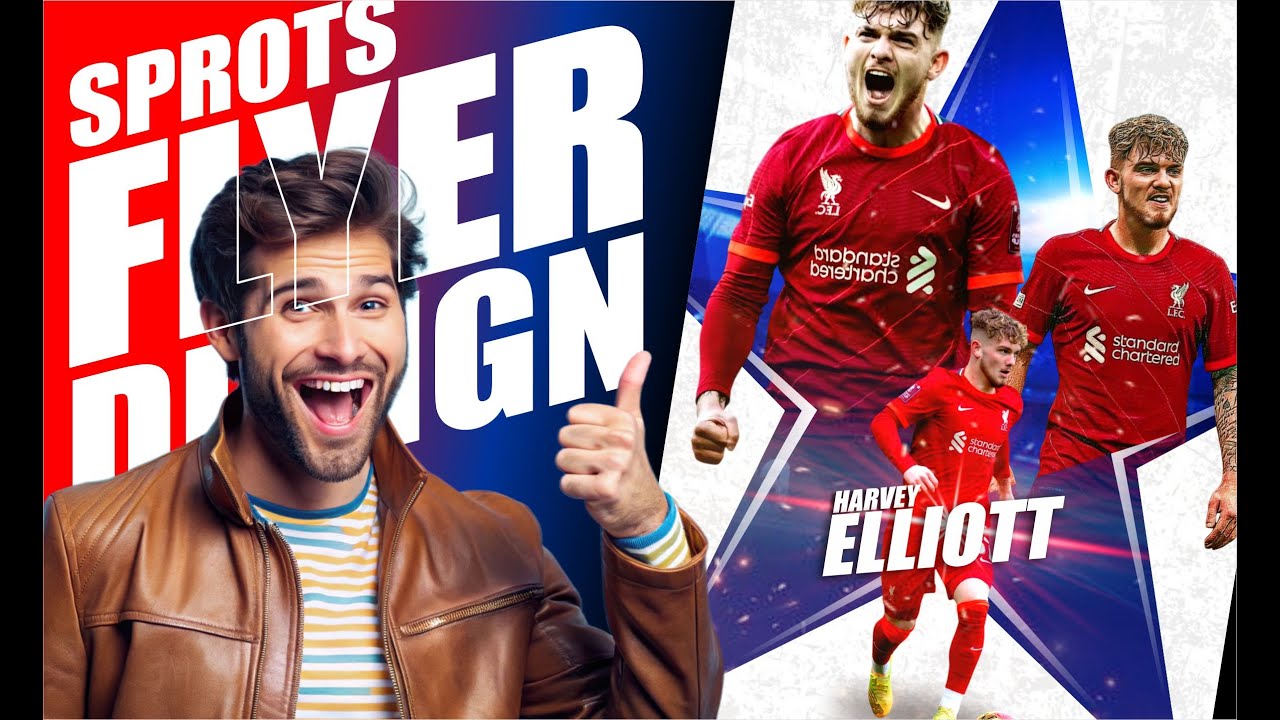 How To Create Fantastic Sports Flyer Design - World's Best Tutorial of ...