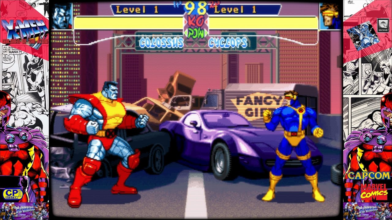 X-Men: Children of the Atom Arcade Music - Colossus Theme (CPS-2) - YouTube