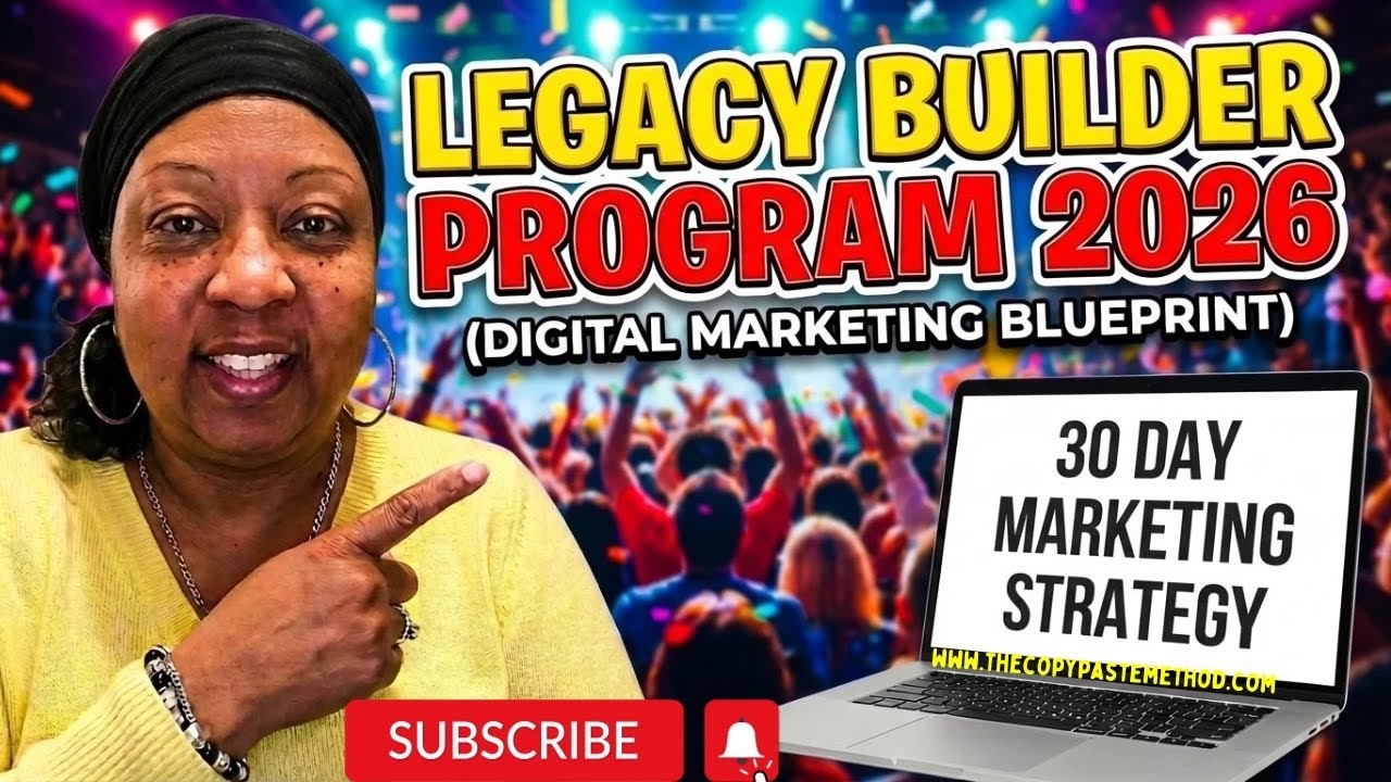 Legacy Builder Program Review 2026 30 Day Marketing Strategy - YouTube